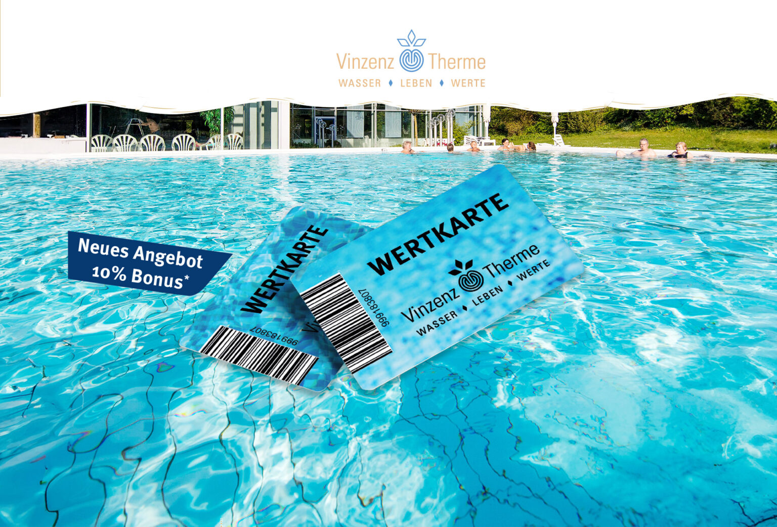 Vinzenz Therme in Bad Ditzenbach - natürliche Kohlensäure im Wasser